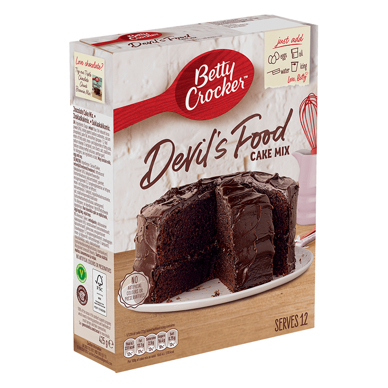 Betty Crocker Devil's Food Cake Mix 425g